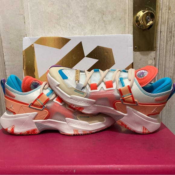 Jordan | Shoes | Nike Air Jordan Why Not 5 Sail Blue Purple Dc363858 ...